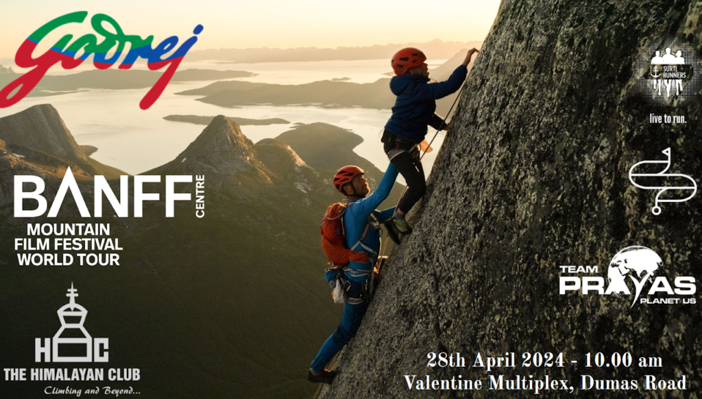 Banff Center Mountain Film Festival World Tour – SURAT – The Himalayan Club